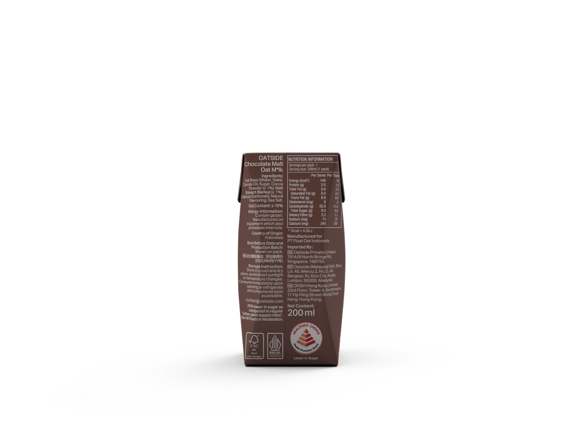 OATSIDE Chocolate Malt Oat Milk | Ready to Drink Oat Milk Coffee ...