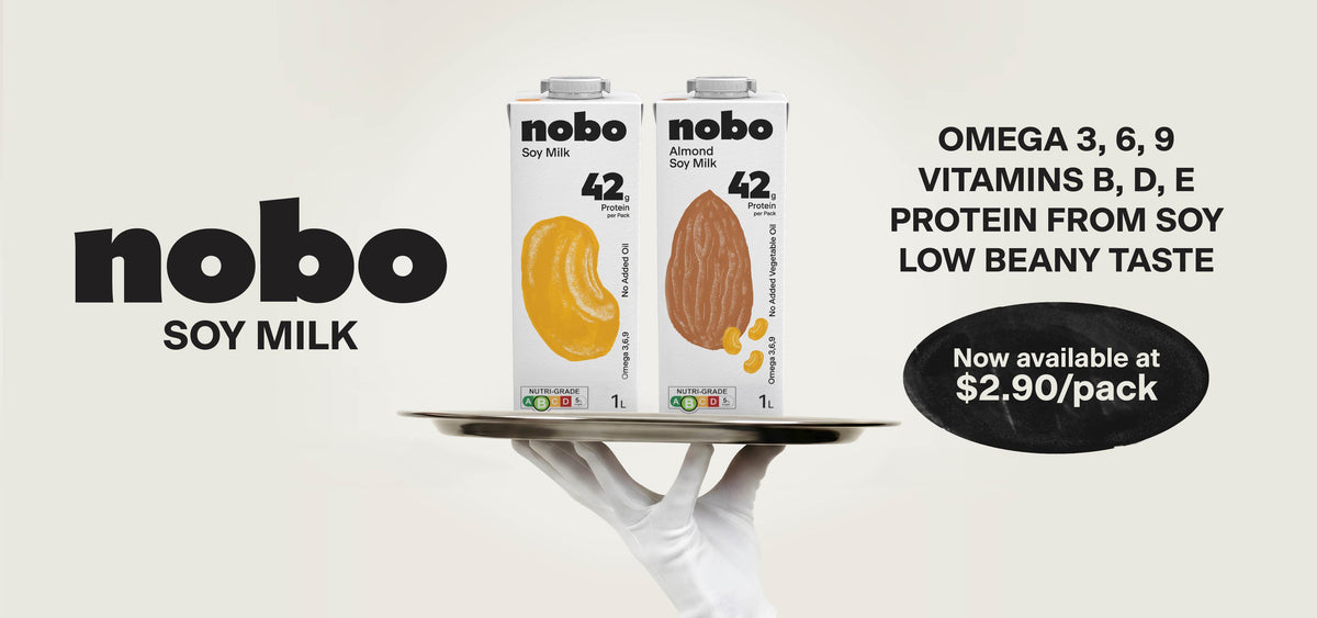 Nobo Soy | The New Standard for Soy M*lk | Shop Here – Oatside SG