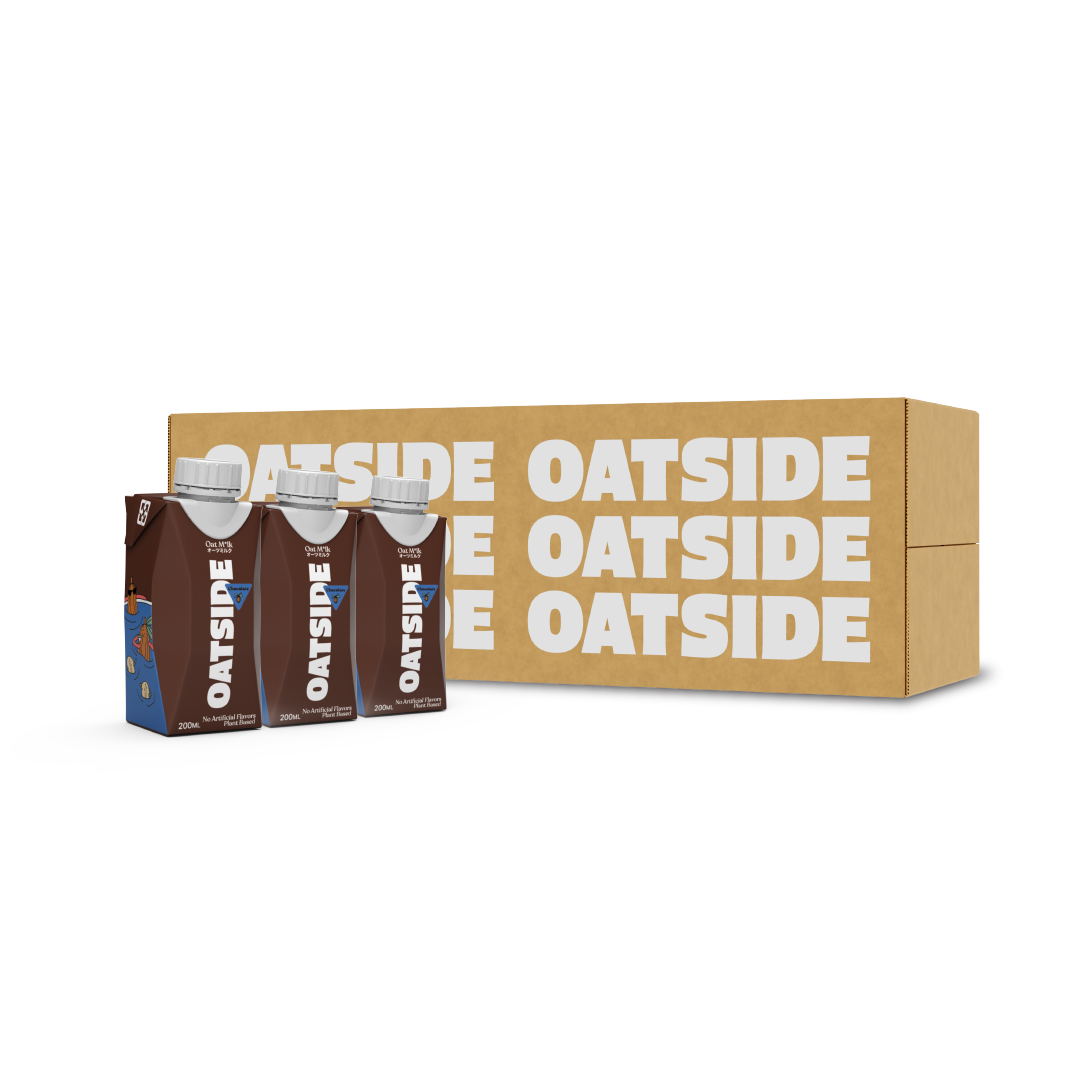 Chocolate Oat Milk | Mini Packs 200ml | Snacks On-the-Go | Oatside ...