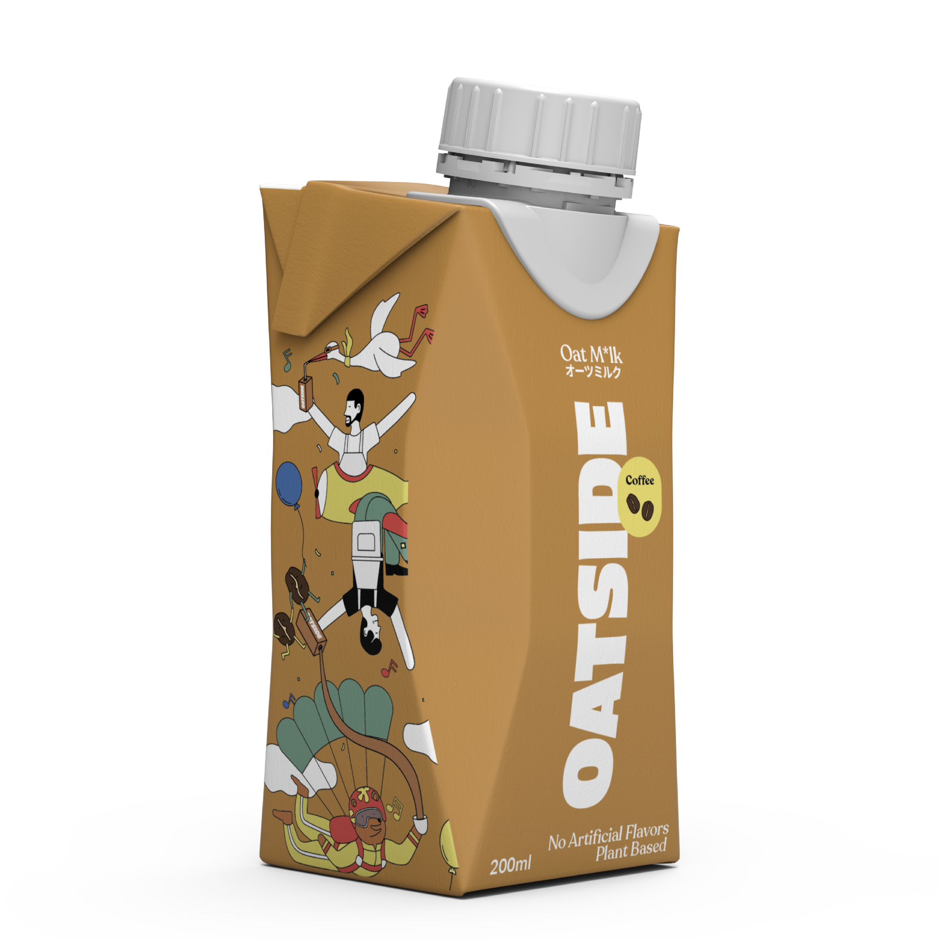 OATSIDE Oat Milk Latte | Ready to Drink Oat Milk Coffee | Oatside ...